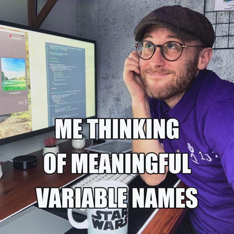 Me Thinking Of Meaningful Variable Names 1j2 