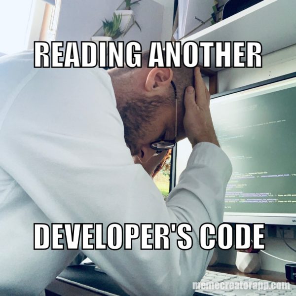 Reading another developer's code - 1J2